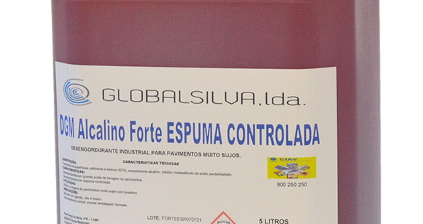 DGM Forte - Alcalino Forte - Espuma Controlada | GlobalSilva